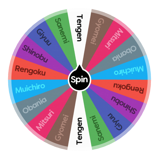 Favorite Hashira | Spin the Wheel - Random Picker