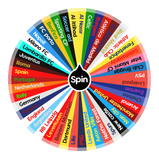 FC 25 teams | Spin the Wheel - Random Picker