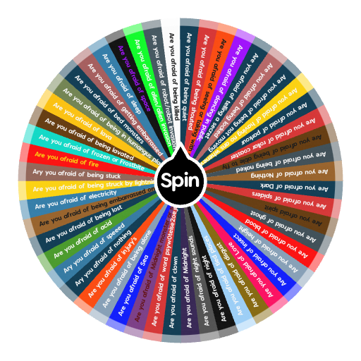 Fear | Spin the Wheel - Random Picker
