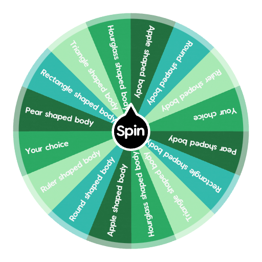 Female Body Shape Wheel Spin The Wheel Random Picker