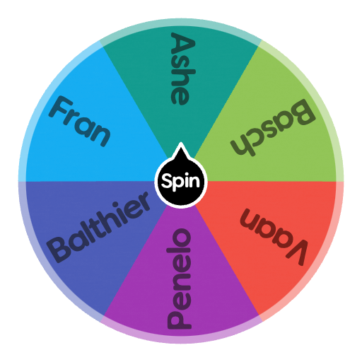 FF12 Character Draft (Pick 3) | Spin the Wheel - Random Picker