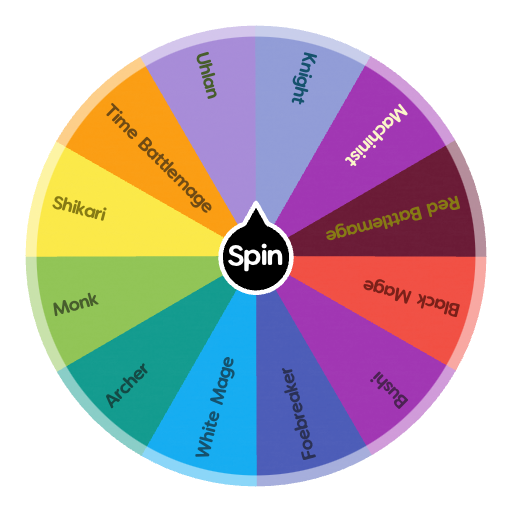FF12 Classes (Pick 6) | Spin the Wheel - Random Picker