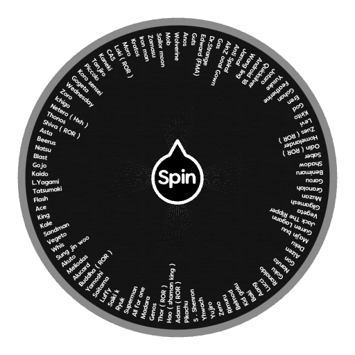 Fighters | Spin The Wheel App