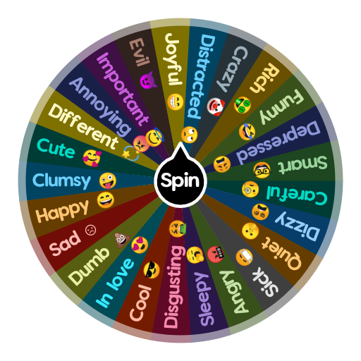 Find you personality! 😁🤩🤢😈🤯 | Spin the Wheel - Random Picker