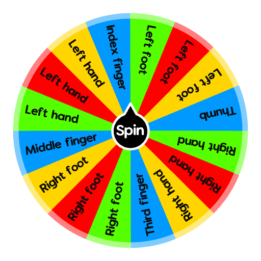 Finger Twister spinner wheel | Spin the Wheel - Random Picker