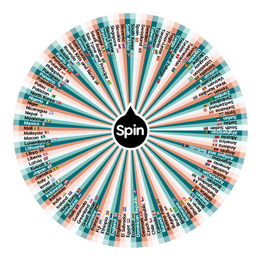 Flags of Countries | Spin The Wheel - Random Picker