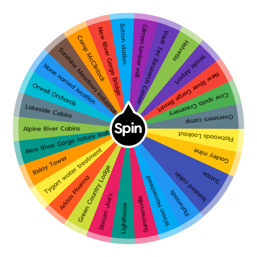 Flatwoods locations | Spin the Wheel - Random Picker