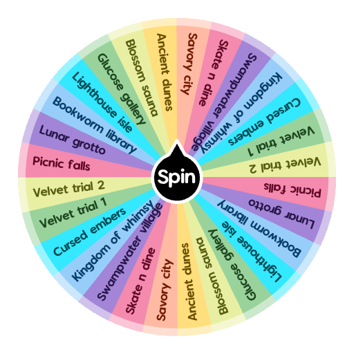 Flavor frenzy maps | Spin The Wheel - Random Picker