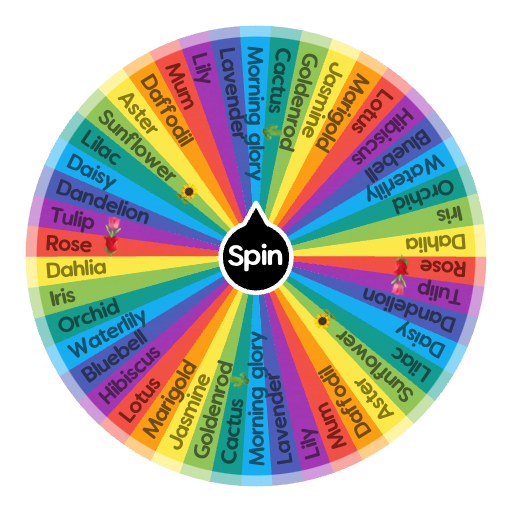 Flowers | Spin the Wheel - Random Picker