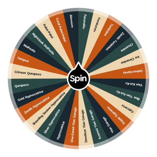 Flying Bird Wyverns | Spin the Wheel - Random Picker
