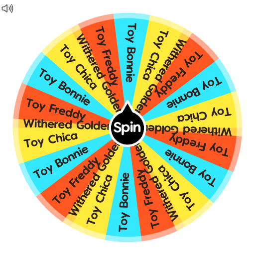 FNAF character chooser 2 | Spin The Wheel - Random Picker