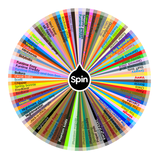 FNAF characters 2 | Spin The Wheel - Random Picker