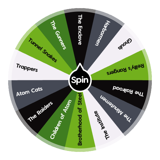 FO4 Factions | Spin The Wheel - Random Picker