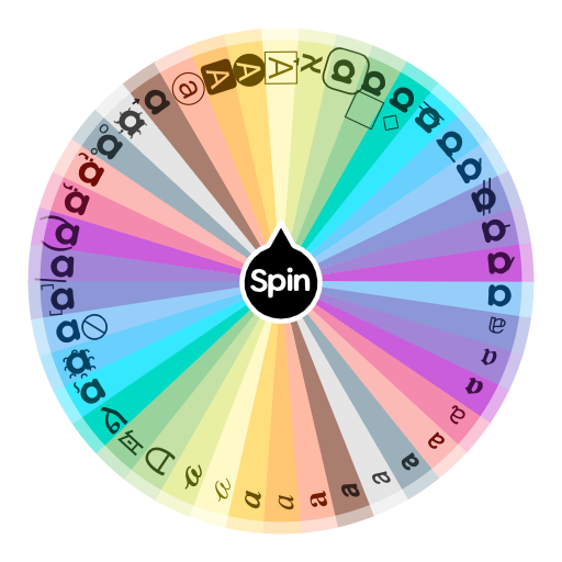 Fonts | Spin the Wheel - Random Picker