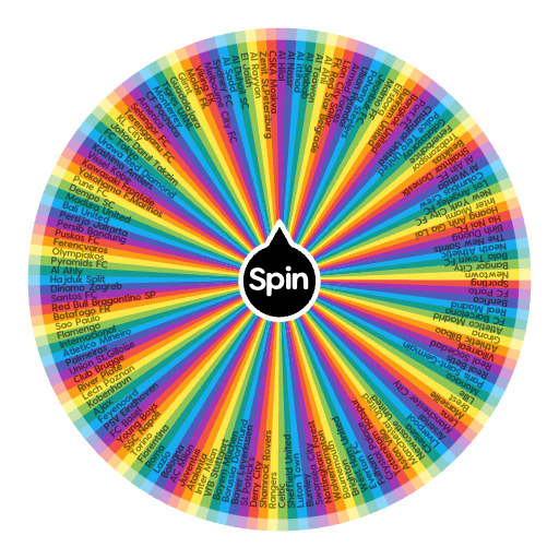 Football Club Team | Spin the Wheel - Random Picker