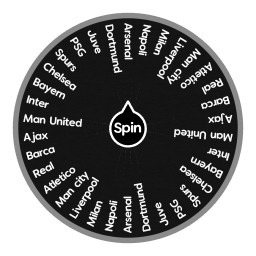 Football Clubs | Spin the Wheel - Random Picker