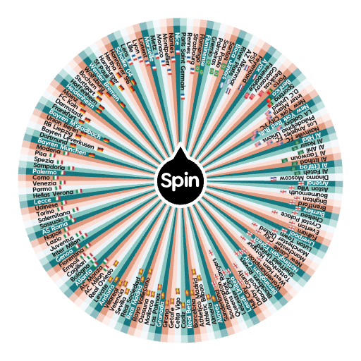 FOOTBALL CLUBS | Spin the Wheel - Random Picker