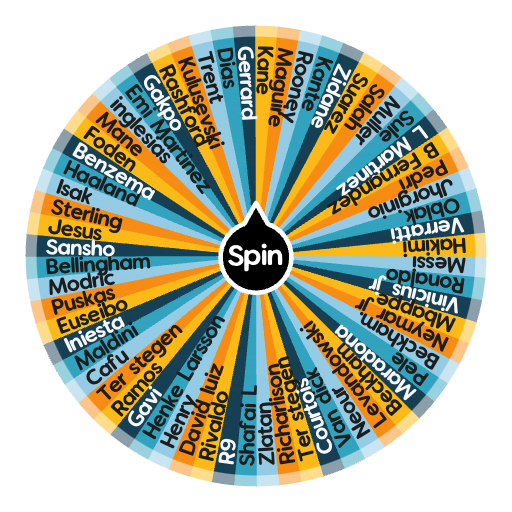Football Players | Spin The Wheel - Random Picker