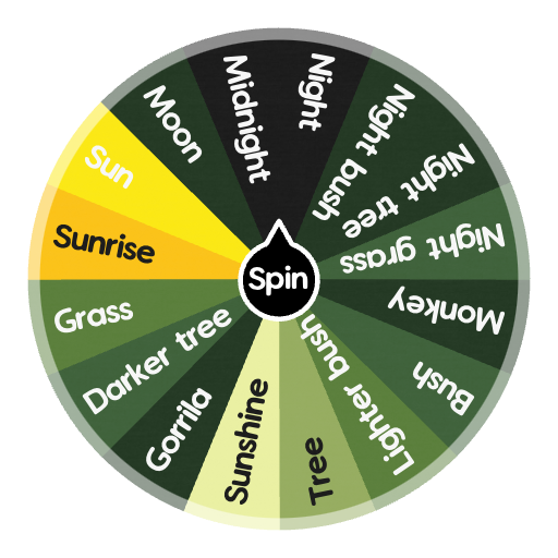 Forest things (night-sun) | Spin the Wheel - Random Picker
