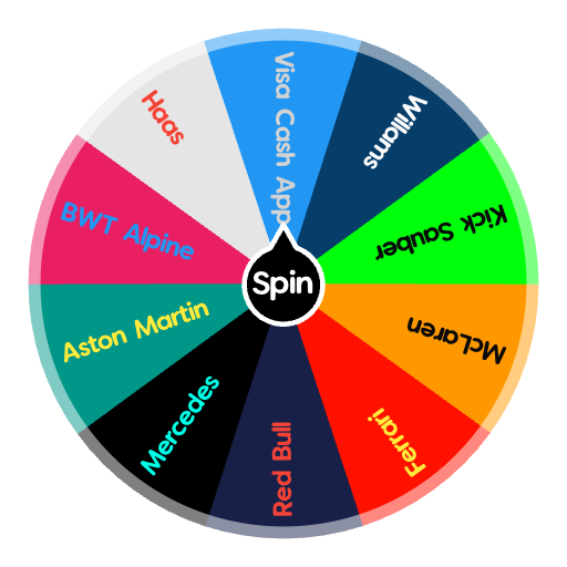 Formula One Teams | Spin The Wheel - Random Picker