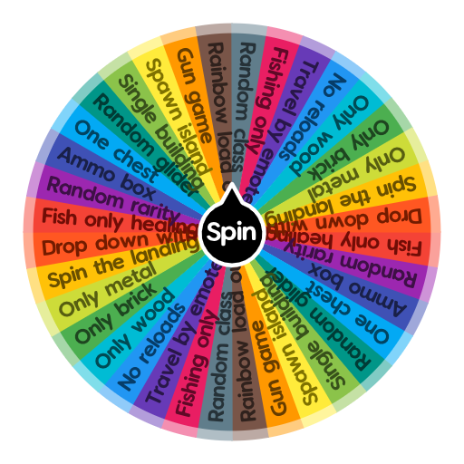 Fortnite challanges | Spin the Wheel - Random Picker
