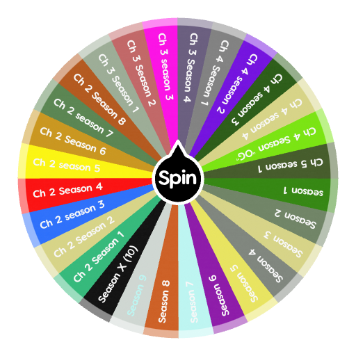 Fortnite chapters and seasons | Spin the Wheel - Random Picker
