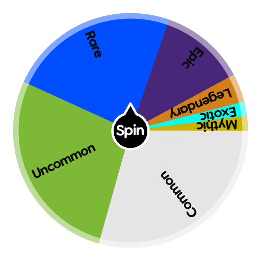 Fortnite weapon rarity | Spin The Wheel - Random Picker