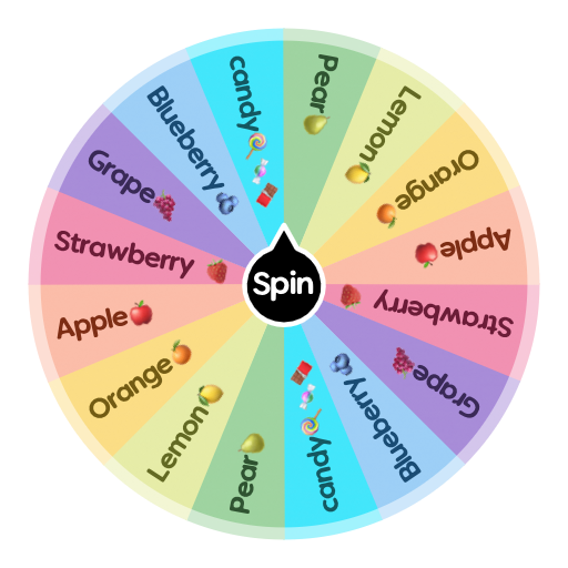 Fruit🍍🍎🍓🍇 | Spin the Wheel - Random Picker