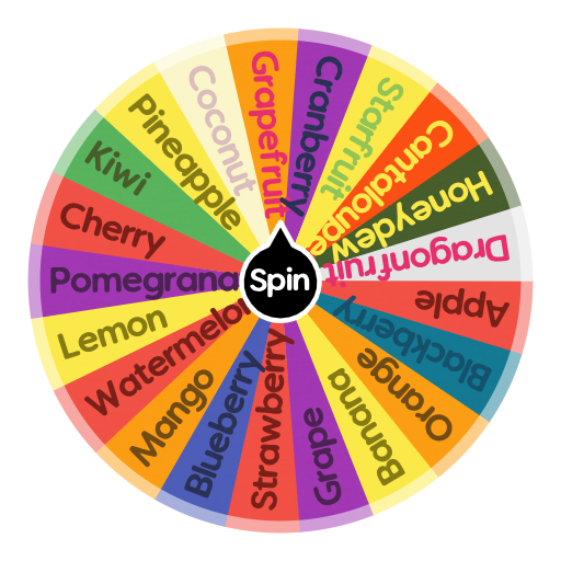 Fruit | Spin The Wheel - Random Picker