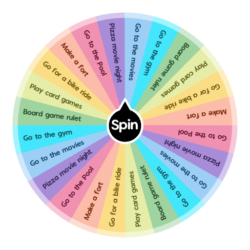Fun Things To Do | Spin the Wheel - Random Picker