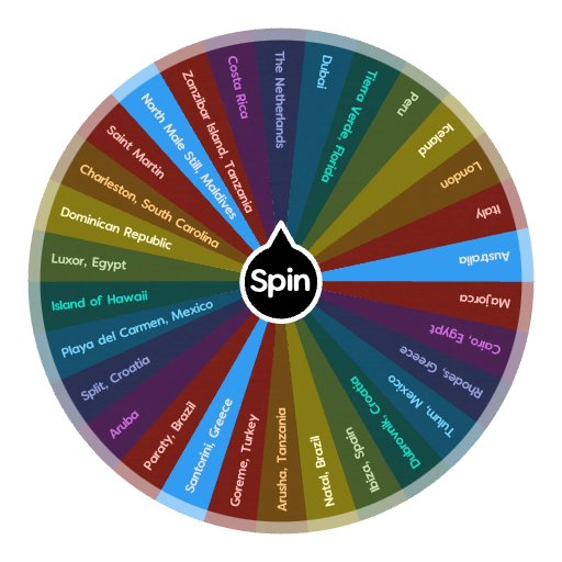 Fun Trip Destination | Spin The Wheel - Random Picker