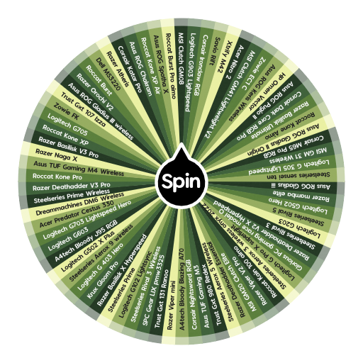 Gaming mice Which to buy? | Spin the Wheel - Random Picker