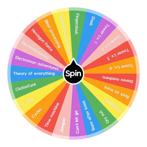 GD levels | Spin The Wheel - Random Picker