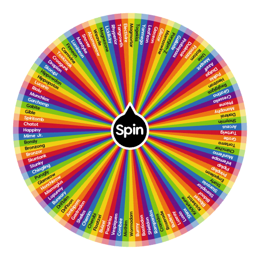 Gen 4 Pokémon | Spin the Wheel - Random Picker