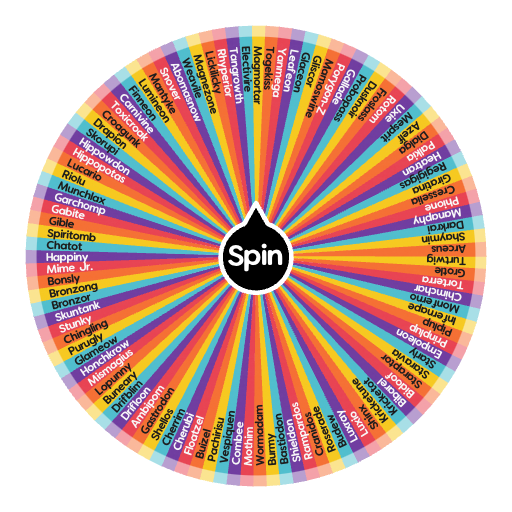 Gen IV Pokémon Wheel | Spin the Wheel - Random Picker