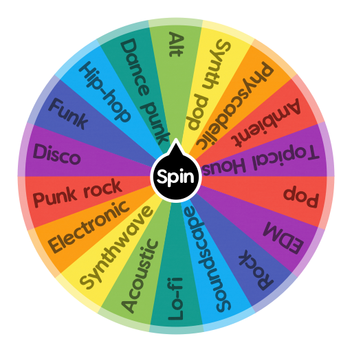Genre roulette | Spin the Wheel - Random Picker