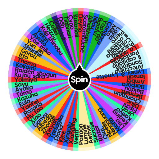 Genshin | Spin The Wheel - Random Picker
