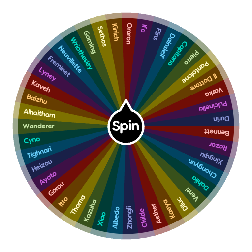 Genshin Guys | Spin The Wheel - Random Picker