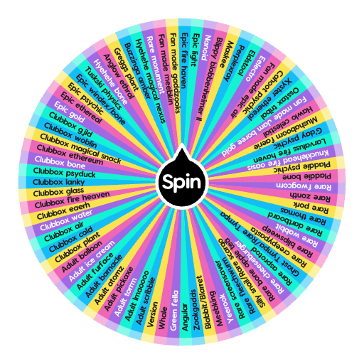 Ghostympa | Spin The Wheel - Random Picker