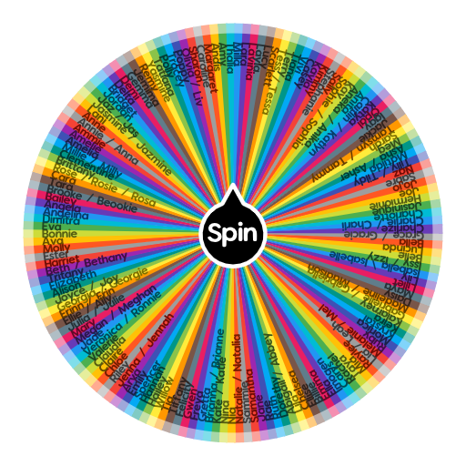 Girls Names ️🥰 | Spin The Wheel - Random Picker