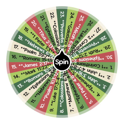 God’s message to you TODAY | Spin the Wheel - Random Picker