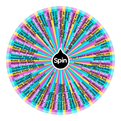 Godzilla Kajiu | Spin the Wheel - Random Picker