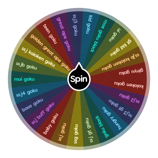 goku | Spin The Wheel - Random Picker
