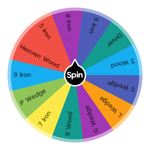 Golf Club Selector | Spin the Wheel - Random Picker