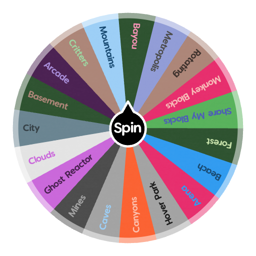 Gorilla Tag Maps (May 2025) | Spin the Wheel - Random Picker