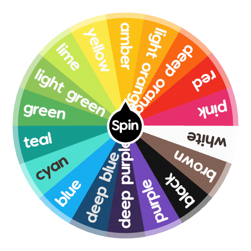 graphicsathon colour wheel | Spin the Wheel - Random Picker