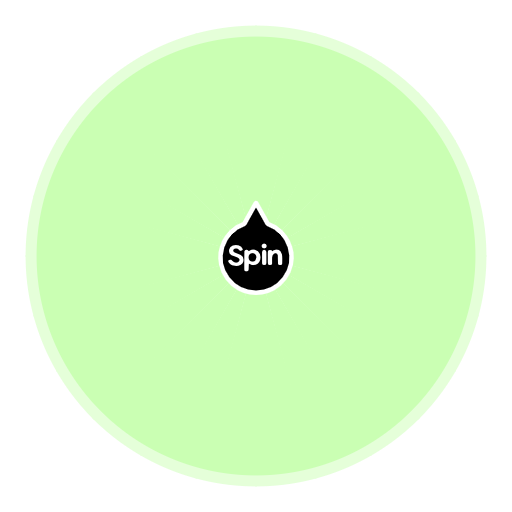 Green Secret Message Wheel | Spin the Wheel - Random Picker