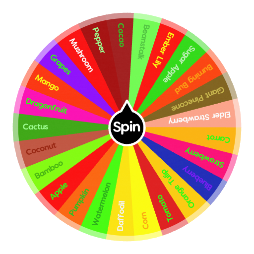 Grow A Garden | Spin The Wheel - Random Picker