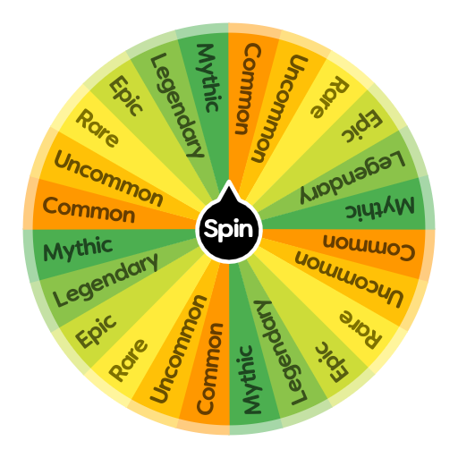 Gun rarity | Spin The Wheel App