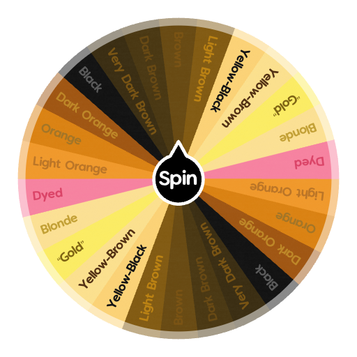 Hair Colors | Spin the Wheel - Random Picker